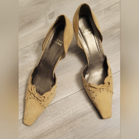 Stuart Weitzman | Shoes | Vintage Stuart Weitzman Suede Leather Pointed ...